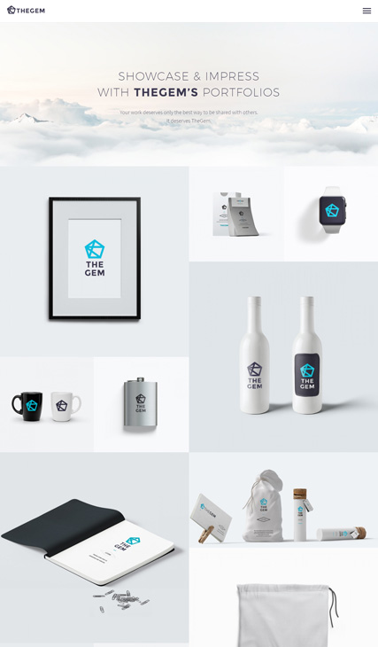 Portfolio light – TheGem Creative High-Performance Multi-Purpose ...
